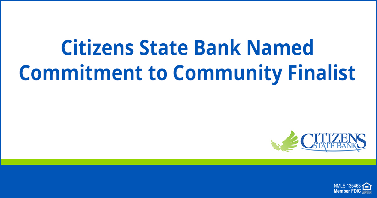 Commitment to Community Award Finalist